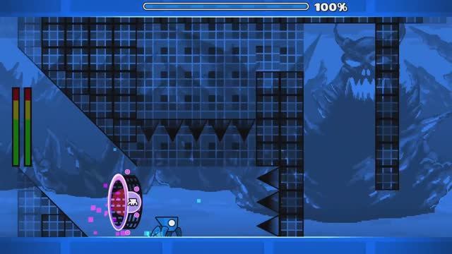 Я построил невозможный уровень в geometry dash