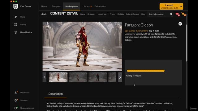 8 Importing new character