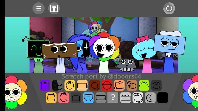 Спрунки возвращаются в мир Денди Sprunki Retake as Dandy’s World