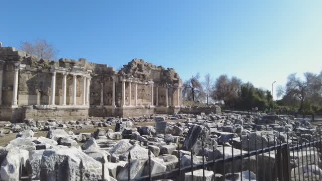 Сиде Турция Старый город 24 января 2023 г.