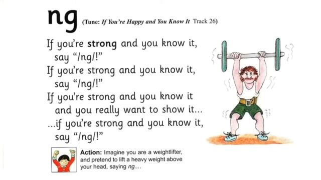 Jolly phonics- ' ng ' song