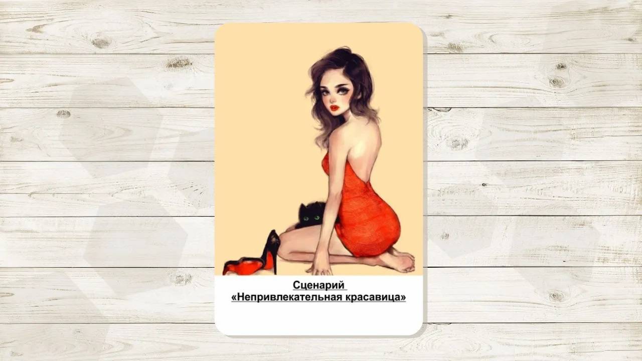 13. Сценарий «Непривлекательная красавица». МАК «Сценарии и запреты»