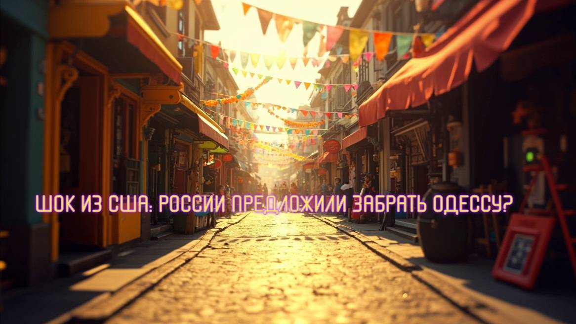 Шок из США: России Предложили Забрать Одессу? Разбор Призыва