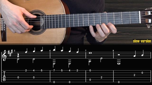 WHITE CHRISTMAS на Гитаре. Уроки Гитары. Ноты и Табы My Guitar