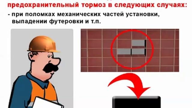 Инструктаж по охране труда Машинист подъёмных установок