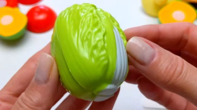 Интересное видео _ Нарезка пластиковых фруктов ASMR - Развитие малышей