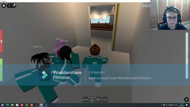 ИГРА В КАБАНА В РОБЛОКС С NPC