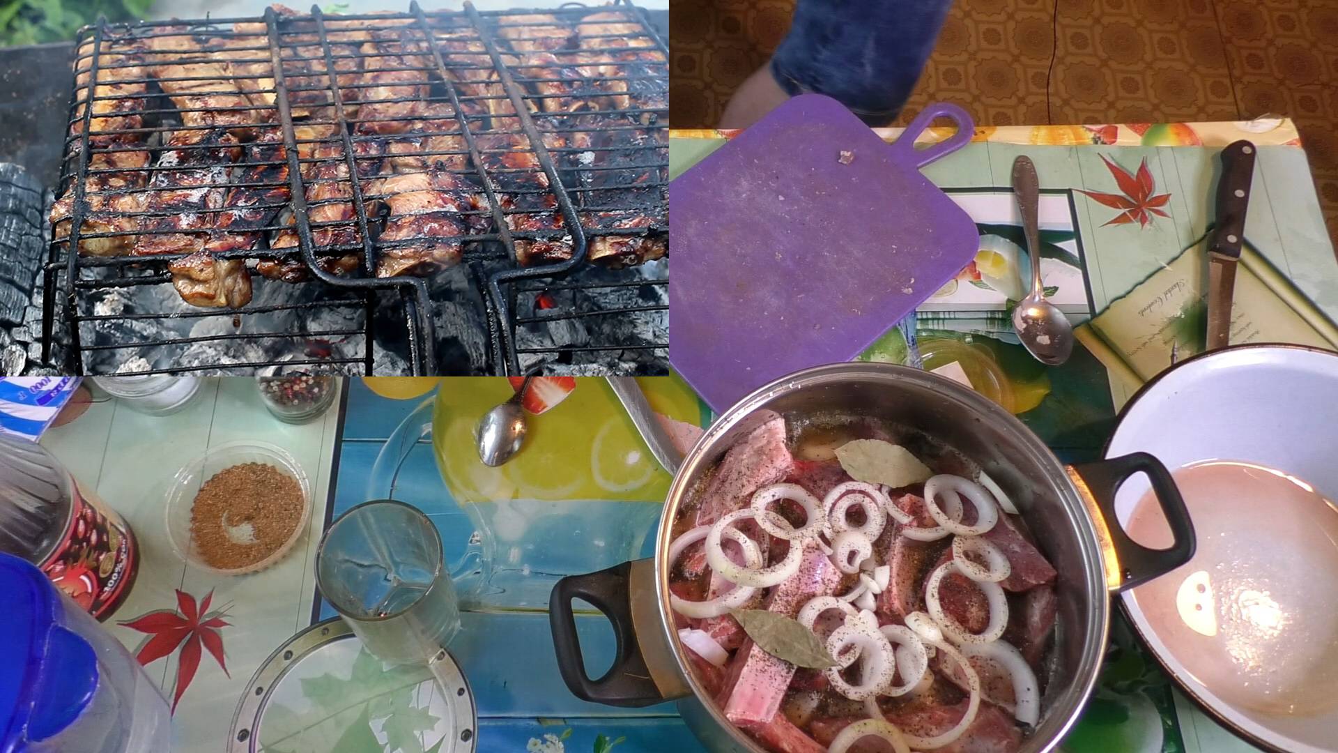 Ребрышки. Рецепт для мангала. Ребрышки на гранатовом соке.