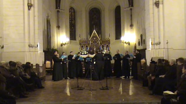 Тебе поем. Соч.27,№6. Музыка П.Чеснокова. Рига. Домский собор. 11 января 2017 года.