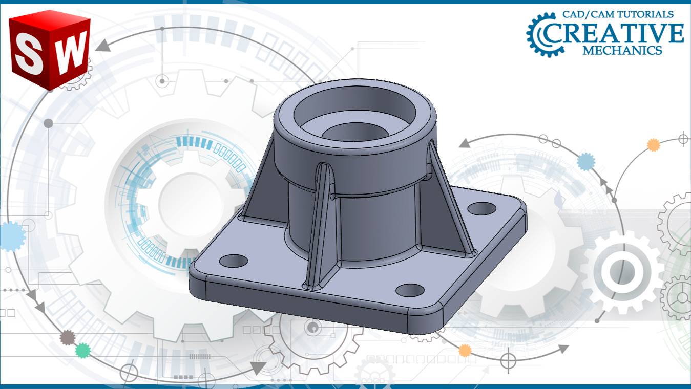 Корпус в Solidworks