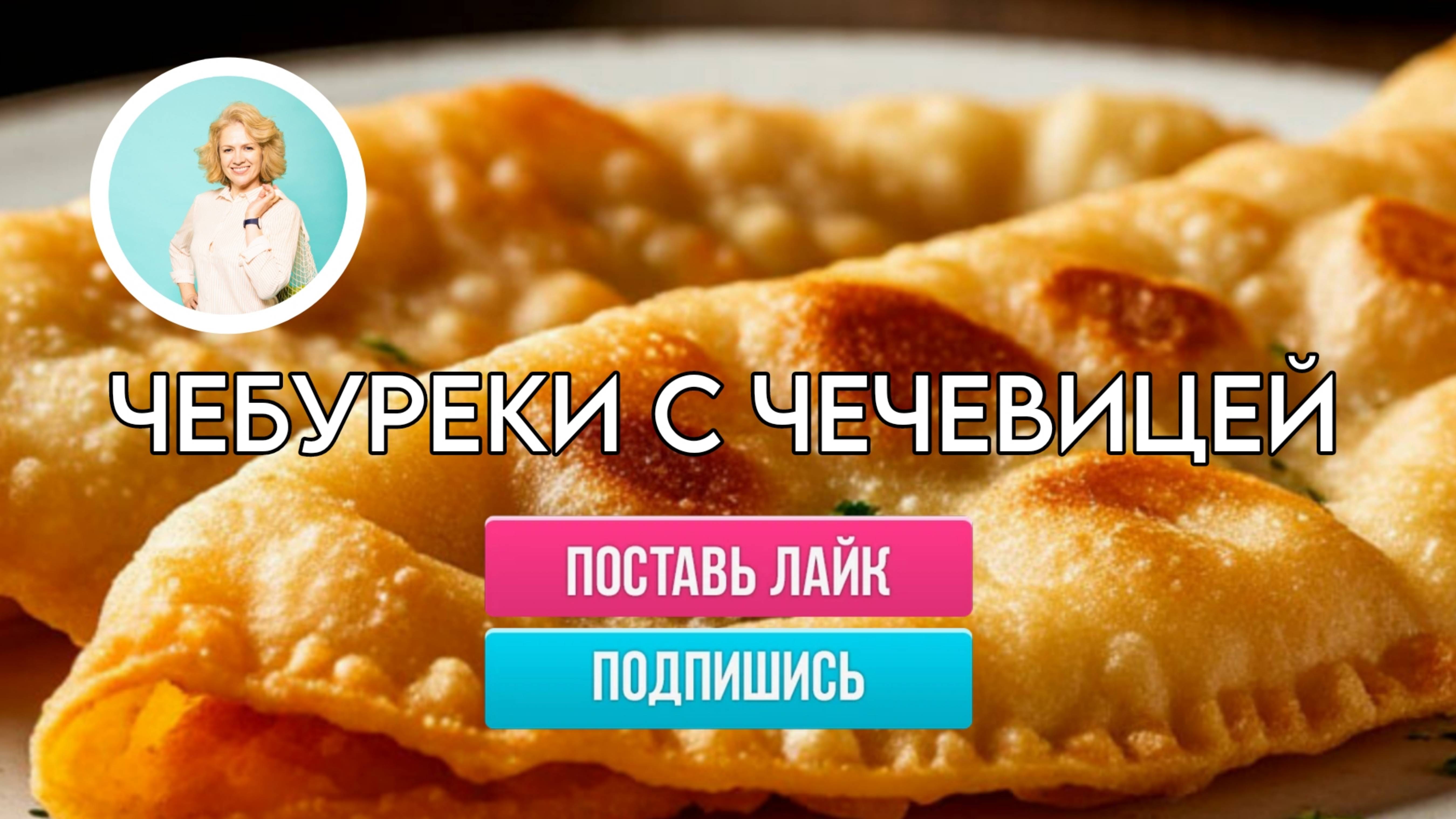 Постные чебуреки с чечевицей. Готовим с детьми