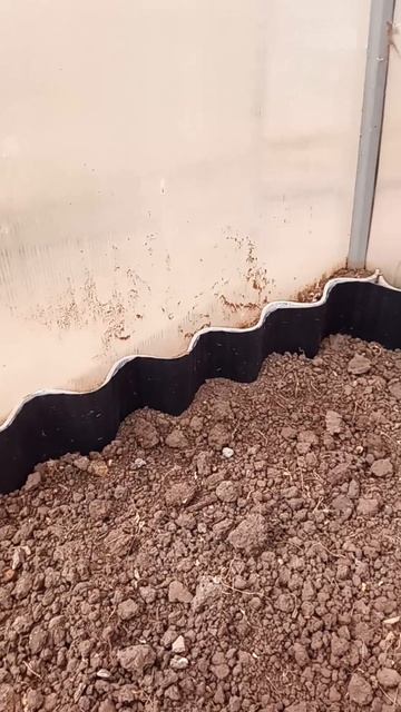 Реконструкция грядок в теплице