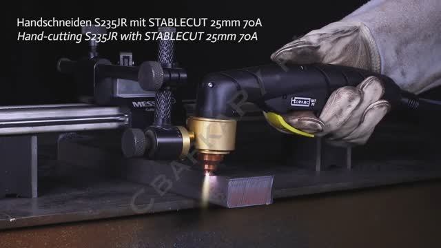 Каретка механизированная Messer STABLE CUT для прямолинейных резов с плазменным резаком Знакомство