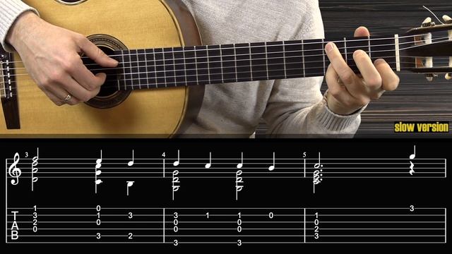 ES IST EIN ROS ENTSPRUNGEN рождественская песня на Гитаре. Уроки Гитары. Ноты и Табы My Guitar