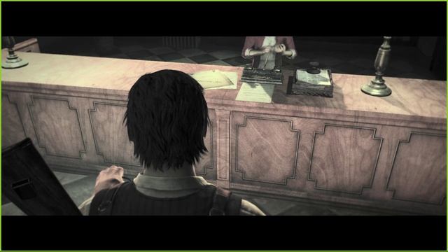 The Evil Within с тифлокомментариями. Часть 16: опять дама