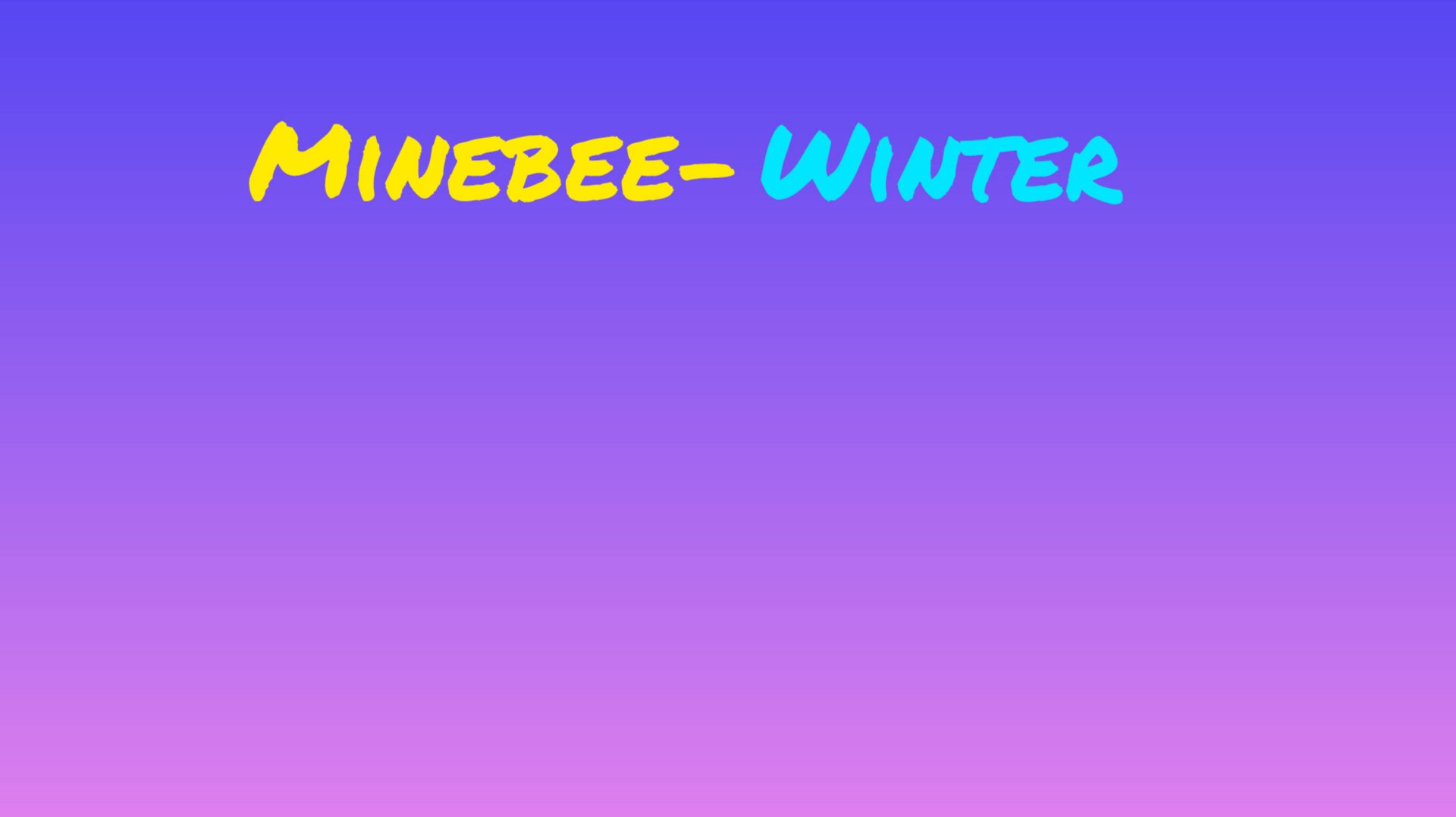 Minebee-Winter