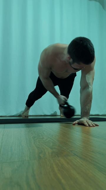 Боковая Протяжка гири из планки