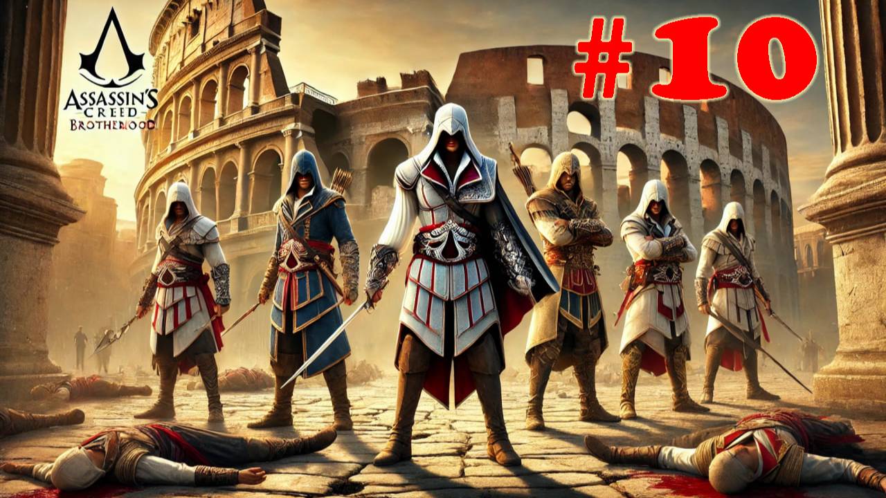 Assassin's Creed Brotherhood ➤ прохождение №10 | Убил Барона Дэ Валуа | Восстановил Акведуки |