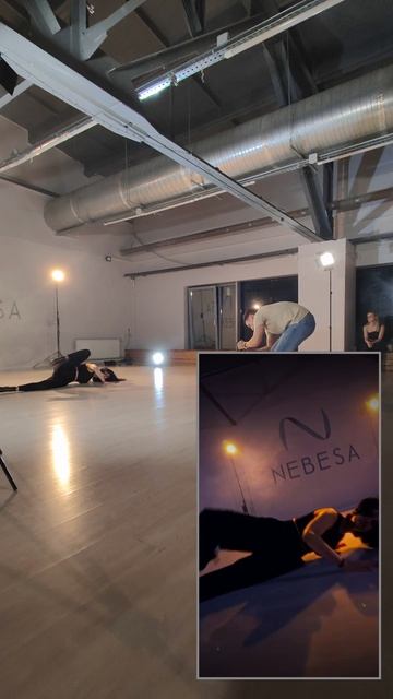 High Heels backstage