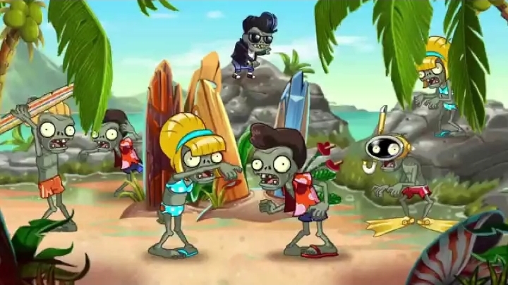 Растения против зомби 2. Пляж.