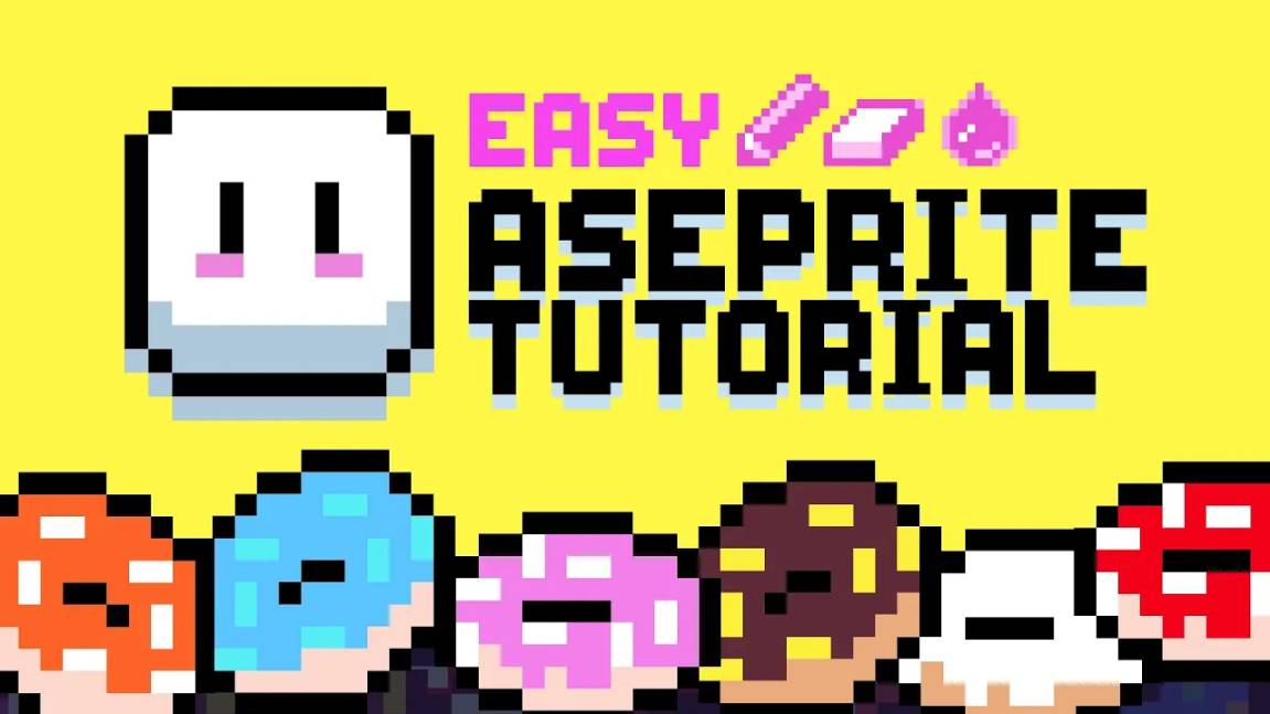 02 - Aseprite Tutorial For Beginners (Pixel Art)