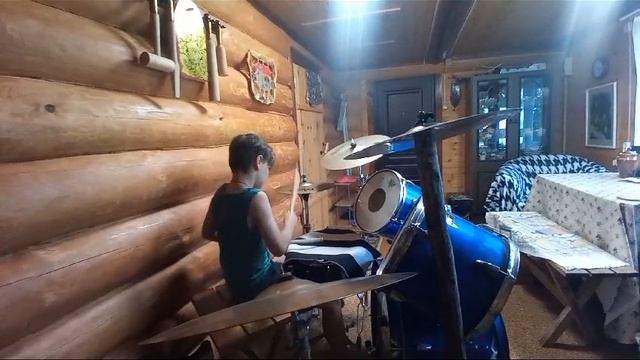 System of a down drum cover «Toxicity»