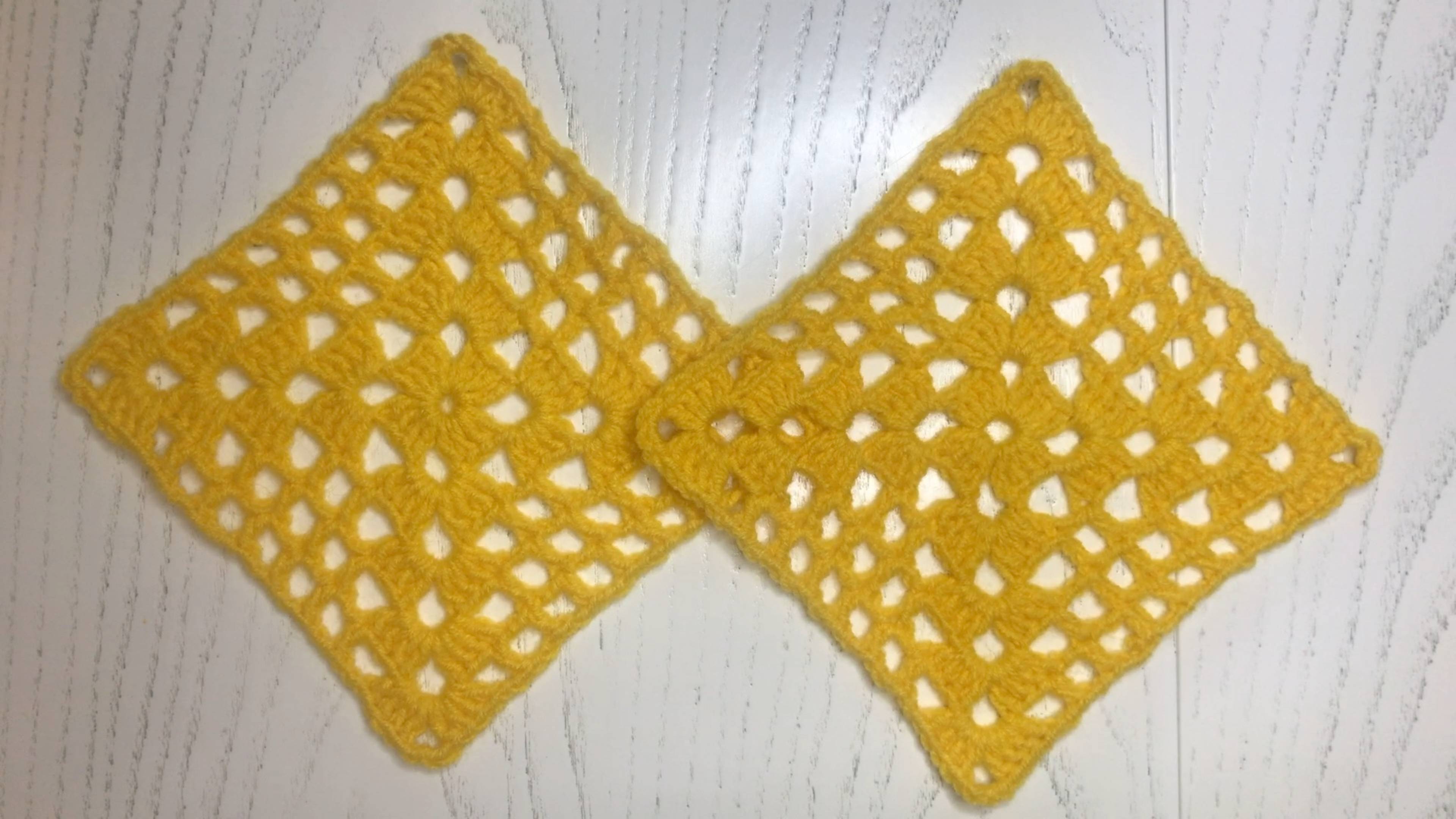 Воздушный Квадрат – Легкий и Безразмерный Мотив Крючком! Идеально для Декора и Летних Изделий!