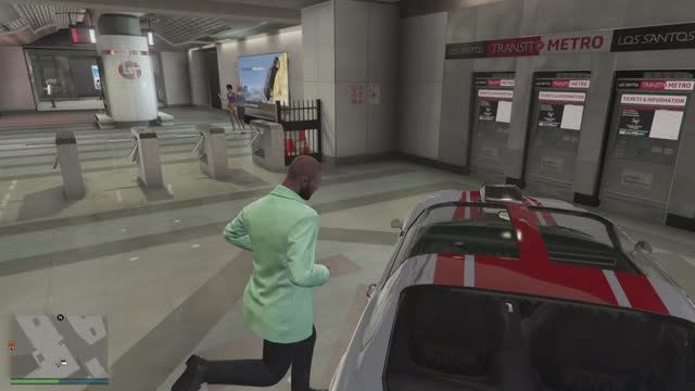 GTA 5 онлайн, парковка с охраной