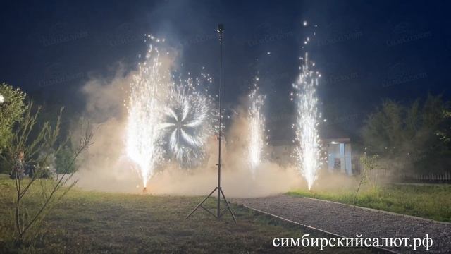 Дорожка 4шт. 4м. + вертушка 6шт. 3м. + тяжелый дым