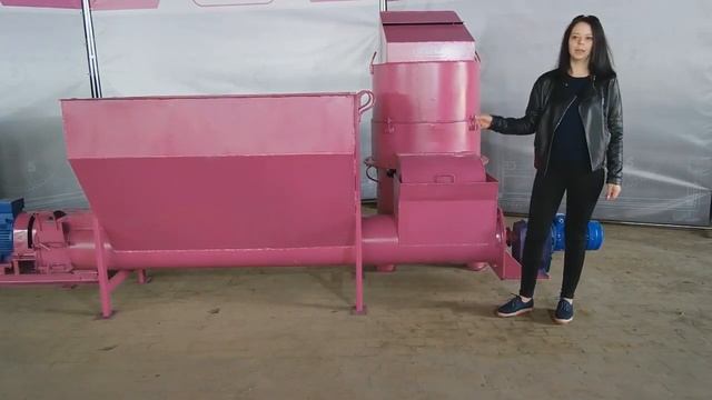 Upgraded meat and bone grinding line