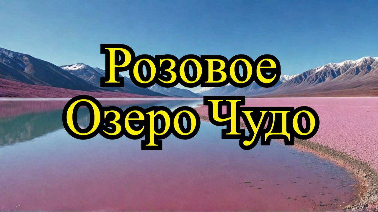 Розовое озеро и единственный поезд, который едет по воде: Бурлинское озеро на Алтае и особенность.