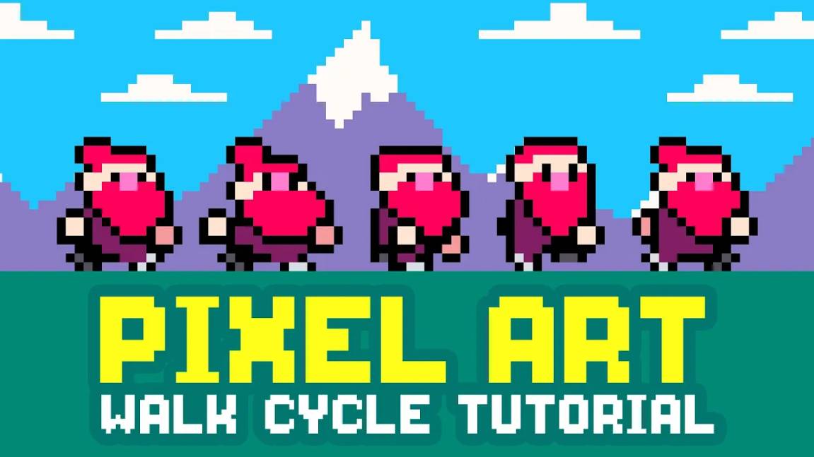 07 - Easy Pixel Art Walk Cycle Tutorial