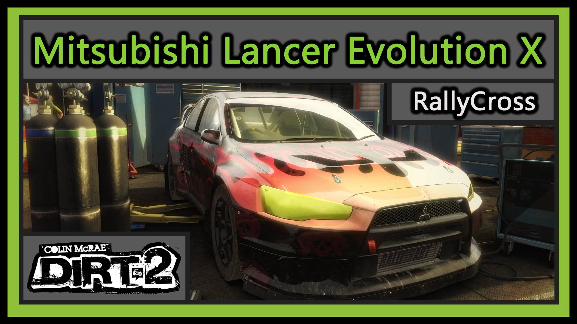 Mitsubishi Lancer Evolution X | RallyCross | Colin McRae DiRT 2 |
