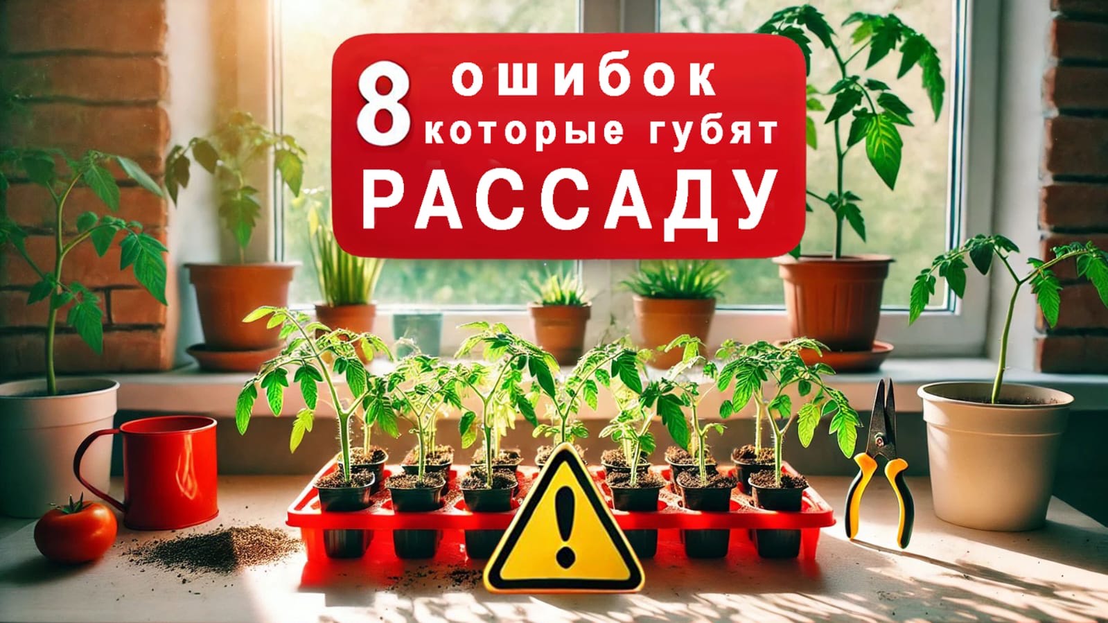 ОШИБКИ, которые ГУБЯТ РАССАДУ