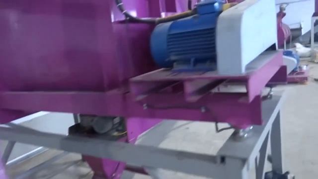 Extrusion line for meat and bone waste