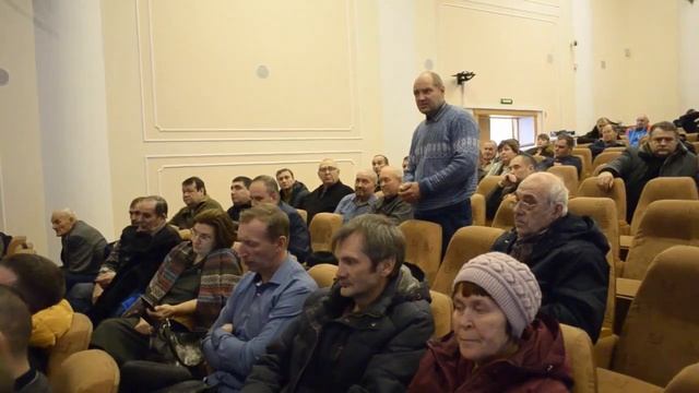 Реплика с места на собрании пчеловодов Тюменской области