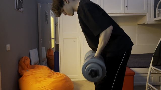 С инвентарём, подготовка. Тяга