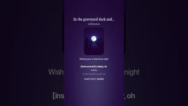 In the graveyard dark and deep