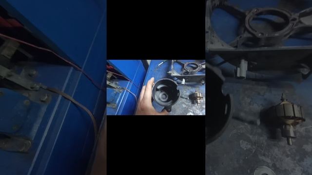 Ремонт(замена подшипников) вентилятора охлаждения Toyota Raum EXZ10