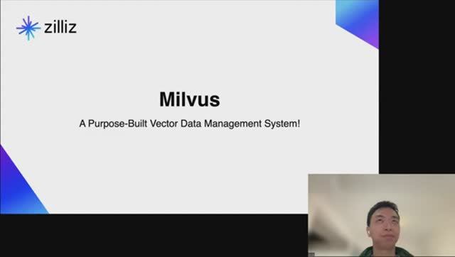 Milvus. A Purpose-Built Vector Data Management System. Li Liu