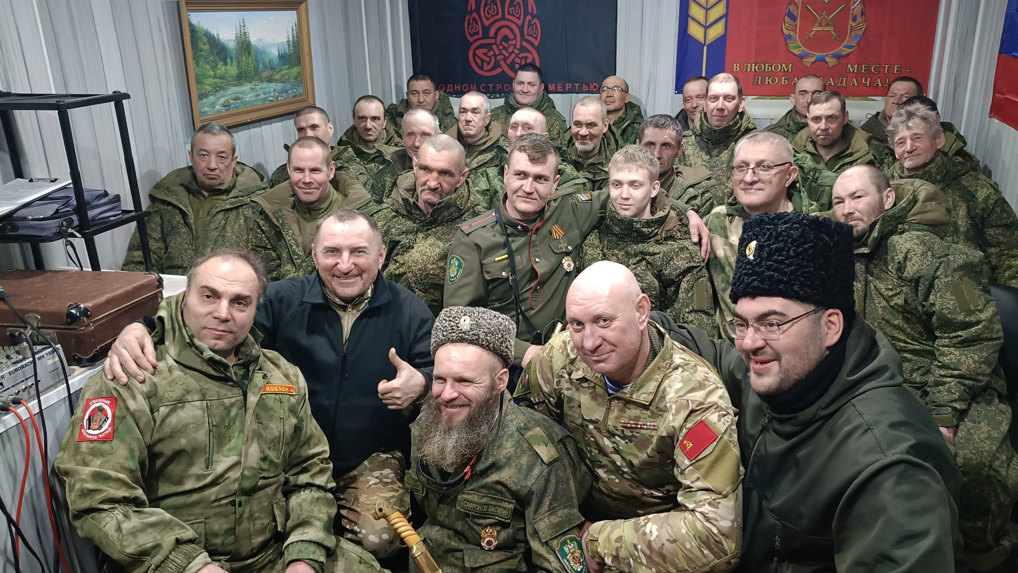 В 35-й омсбр прошёл концерт агитвзвода «Алтай» (третья часть).