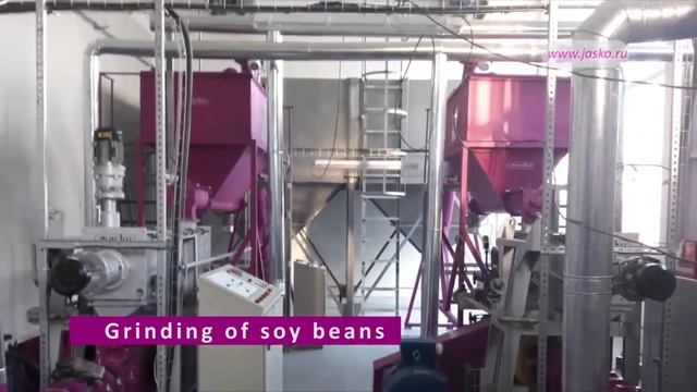 Soy extrusion line