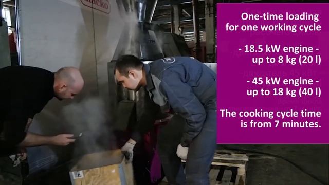 Meat and bone meal quickly and easily