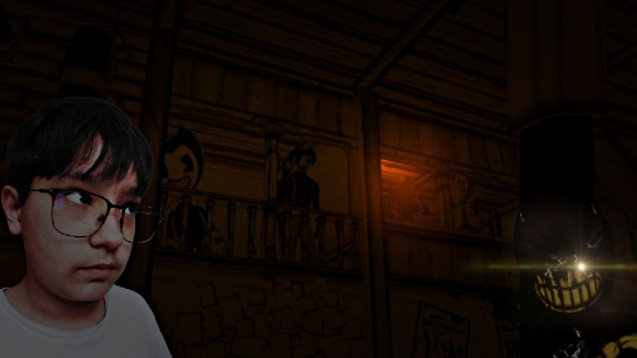 Он следил за мной... ~Bendy and the ink machine~