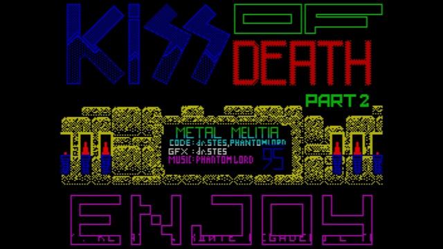 Kiss Of Death part 2 by Accept Corp. [#ZX-Spectrum AY-Music Demo]