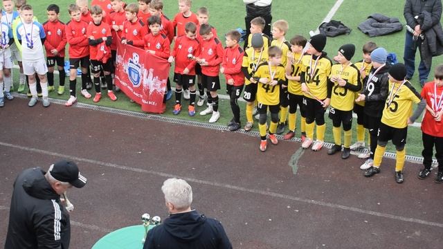 Награждение Метеор 1 кубок Подольска