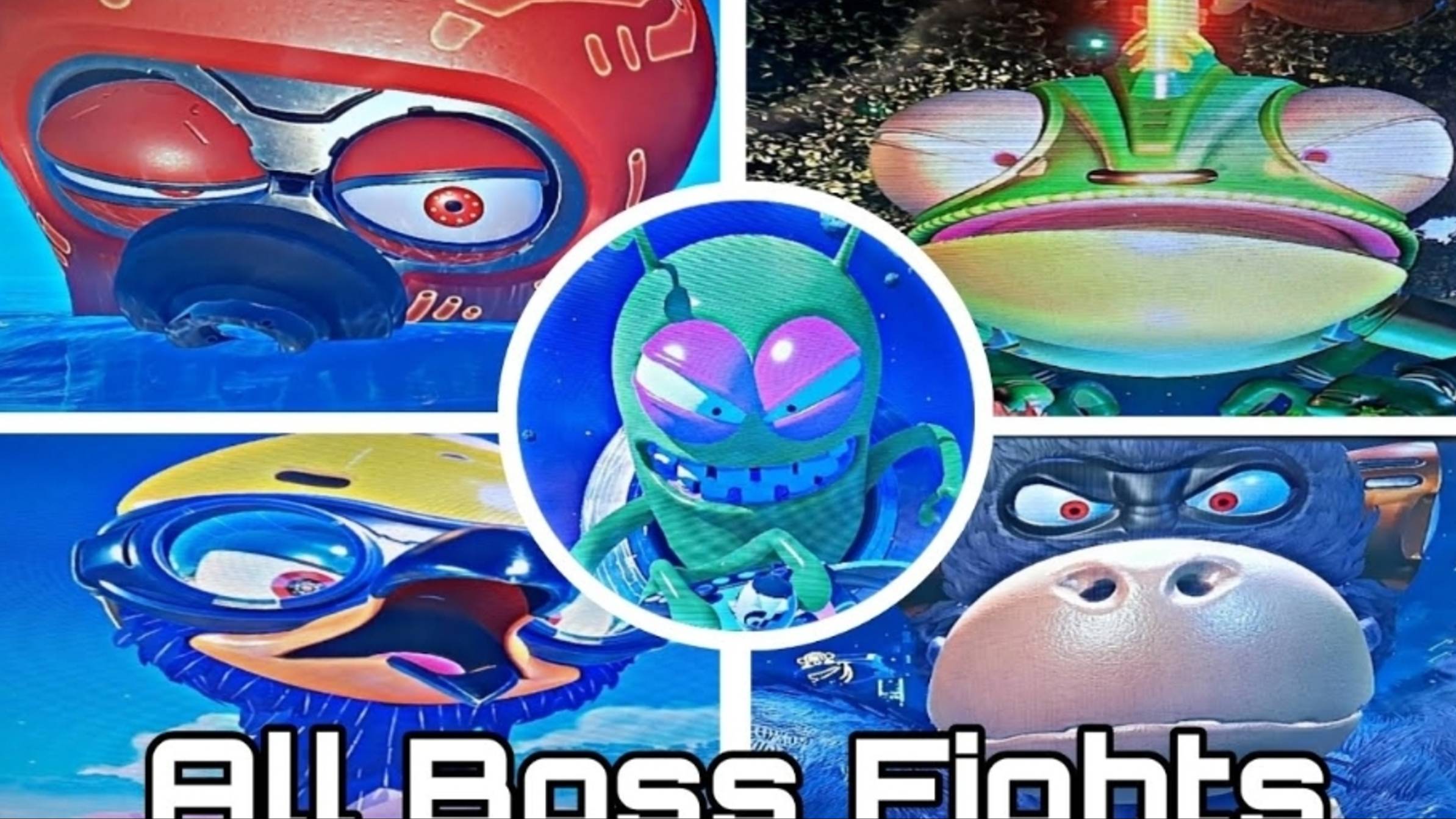 Astro bot все битвы с боссами (all boss fights)
