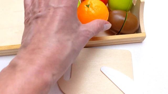 Развивающие видео для детей!  Как нарезать фрукты ASMR