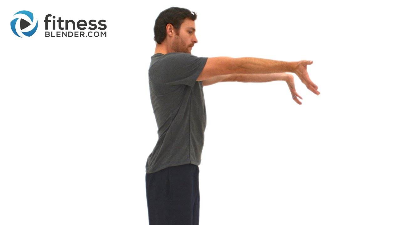 Fitness Blender - Upper Body Active Stretch Workout - Arms, Shoulder, Chest, and Back Stretching