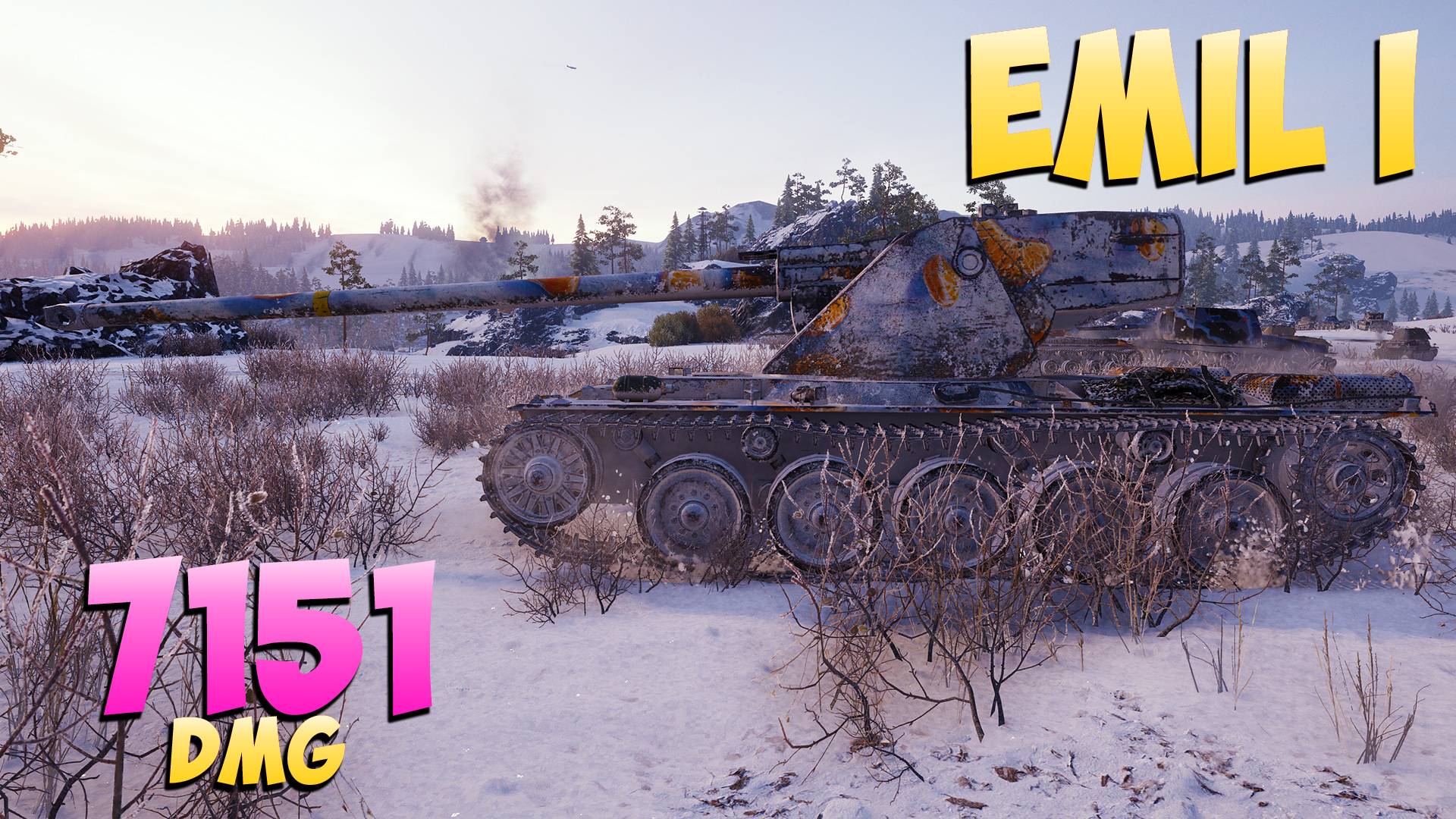 Emil I - 10 Фрагов 7.1K Урона - Слишком легко! - Мир Танков